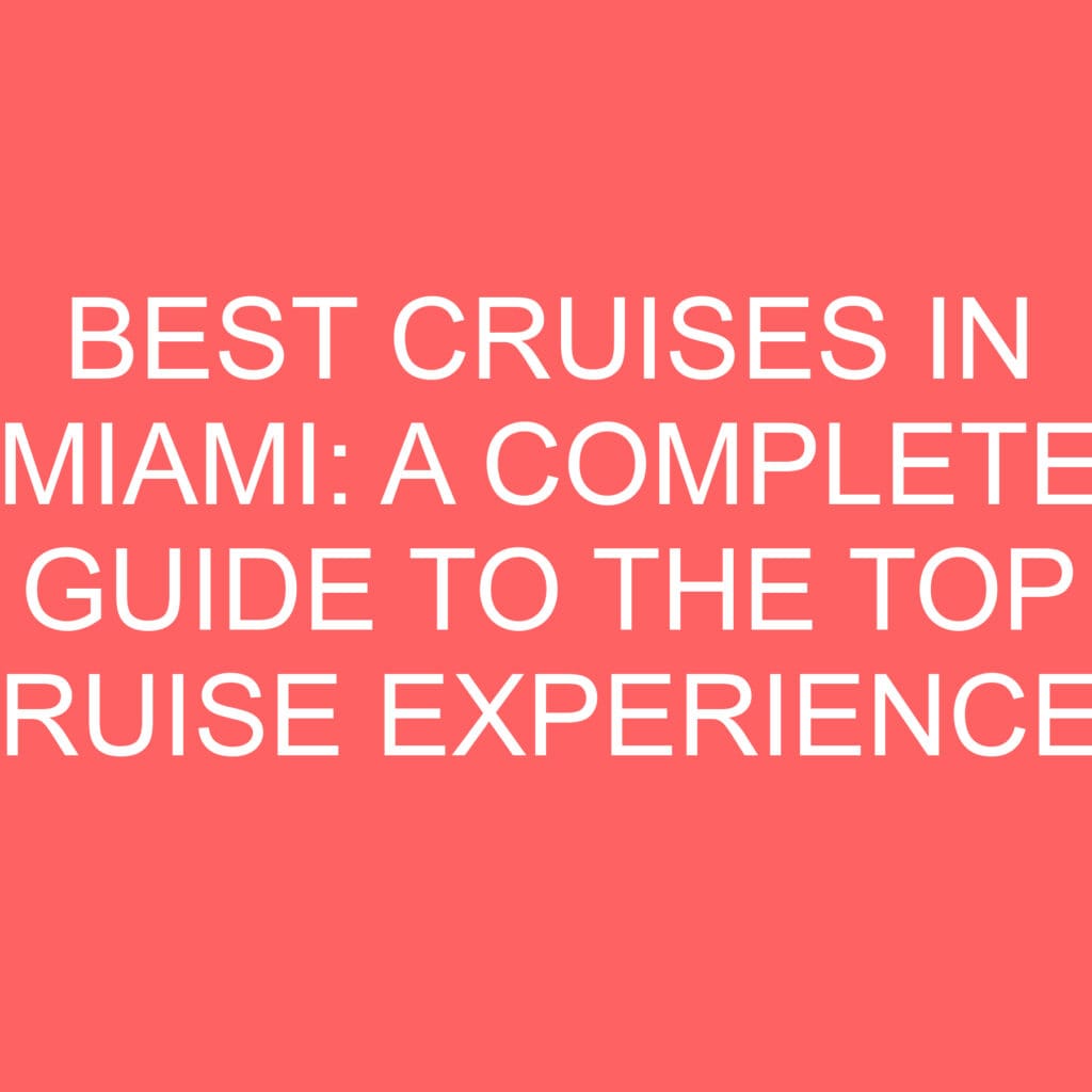 Scarface Filming Locations and Scarface Attractions in Miami
